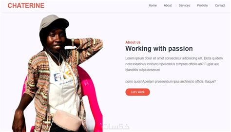 تطوير موقع ويب شخصي باستخدام Html Css Js Bootstrap خمسات