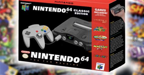 N64 Classic Mini Release Date Nintendo Reveals When We Could See N64
