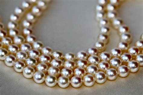 Akoya Pearls Necklace 86 5cm Genuine Japanese Catawiki