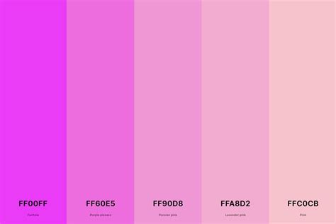 25 Best Magenta Color Palettes With Names And Hex Codes Artofit