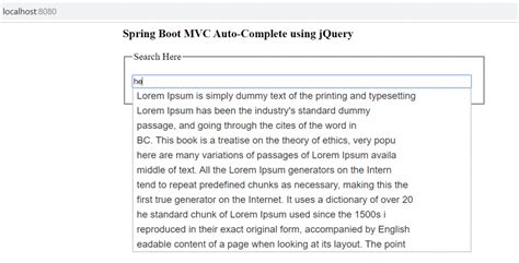 Spring Boot MVC AutoComplete Using JQuery Roy Tutorials