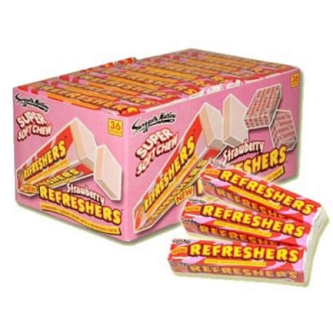 Refreshers Strawberry Flavour Chews 36 Pack Trade Sweets