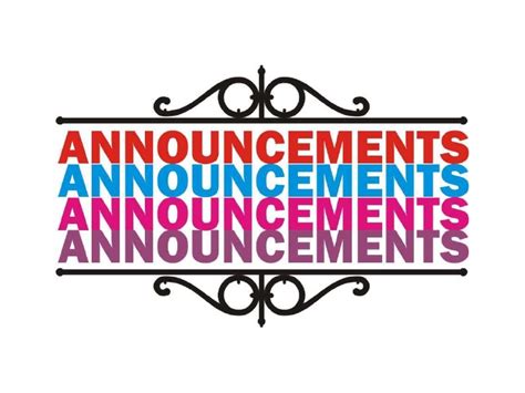 Clipart For Church Announcements 10 Free Cliparts Download Images On