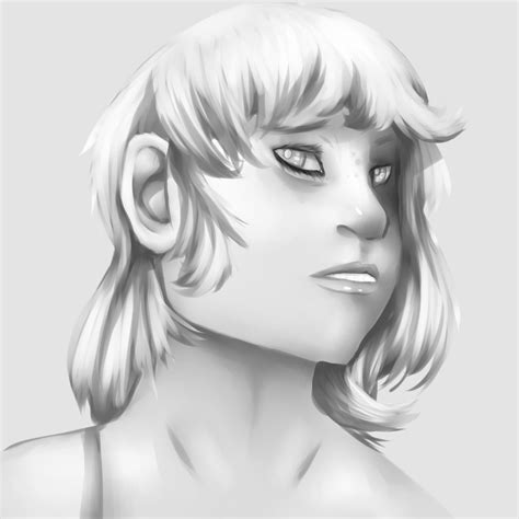 Practice Face Grayscale By Doukz On Deviantart
