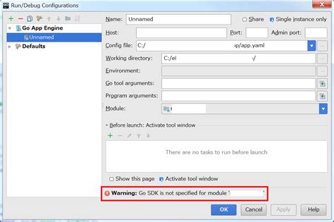 Google App Engine Invoking Gae Go Local Development Server On Gogland