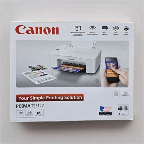 Canon Pixma Ts3122 Wireless All In One Inkjet Printer For Sale Online Ebay