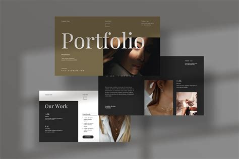 Portfolio Google Slide Template Presentation Template