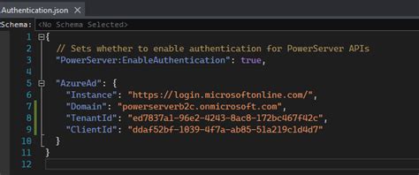 Modifying The Authentication Template Powerserver 2022 R2 Help