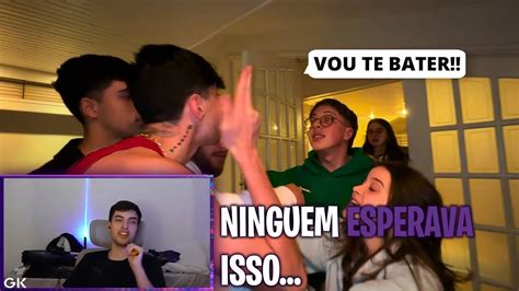 GK REAGE A O ZANELLA ME DEFENDEU DO CASSIANO E HALLAN Briga YouTube