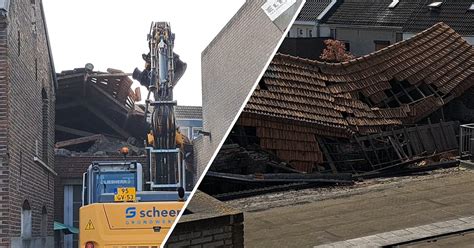 Verlaten Pand Ingestort In Cuijk