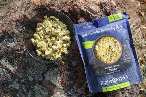 Chicken Alfredo Pasta By Rightontrek — Backpacking Technology