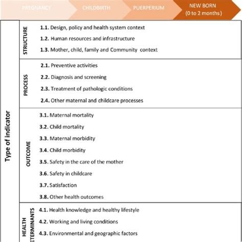 Pdf Indicators For Monitoring Maternal And Neonatal Quality Care A