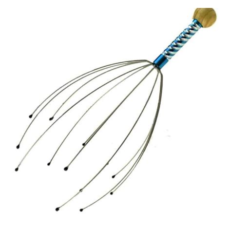 Head Massager Therapy Stainless Wire Hand Held Head Scalp Massager