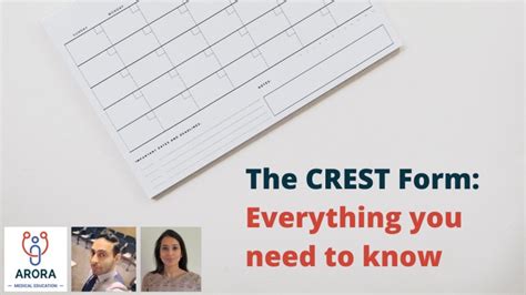 The Crest Form Everything You Need To Know What Is It Dr Aman Arora