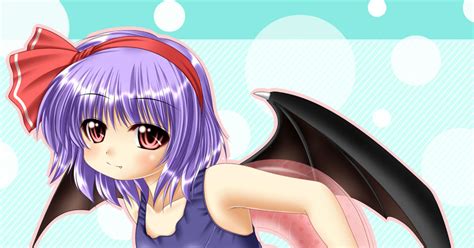 スク水 東方着せ替えシリーズ（レミリアスク水） ちとせのイラスト Pixiv