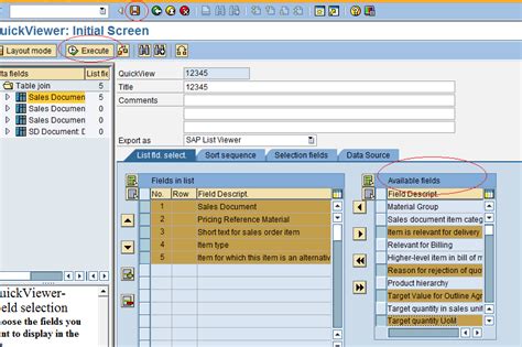 Solved Query Creation Link Tables Sap Community