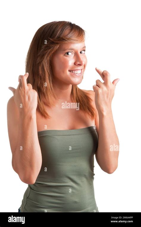 Promise Fingers Crossed Hi Res Stock Photography And Images Alamy
