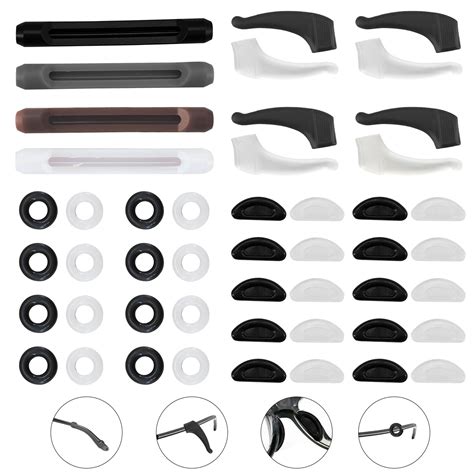 Eyeglasses Retainers Silicone Anti Slip Eyeglass Holder Nose Pads For