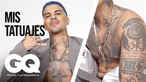 Watch Rauw Alejandro Explica Sus Tatuajes Tattoo Tour GQ