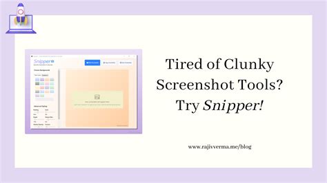 Tired Of Clunky Screenshot Tools Discover Snipper The Simple Beautiful Screenshot App For
