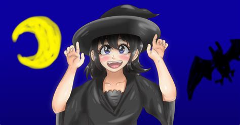 うちの子 ハロウィン 魔女のコスプレするまゆちゃん 画狂咲のイラスト Pixiv