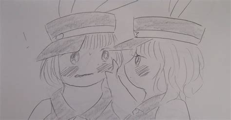アナログ 擬人化百合 蜜看 紺菜人達エクモンのイラスト Pixiv