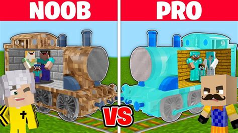 ზახიდას მატარებელი Vs ჯუმბერას მატარებელი 🚂 Minecraft Youtube