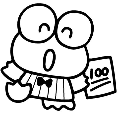 Målarbild Keroppi Gratis Utskrivbar Skiv Ut Gratis På