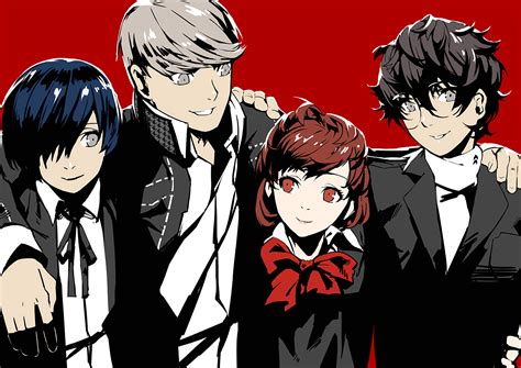 Downloaden Renamamiya Persona Protagonisten Wallpaper