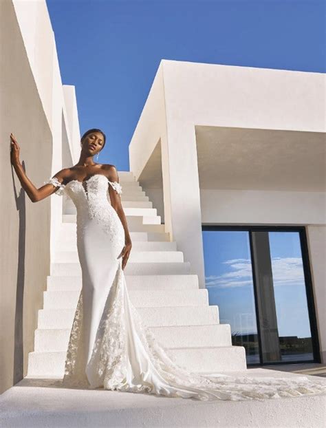 Mermaid Wedding Dress With Exposed Back And Sweetheart Neckline Kleinfeld Bridal