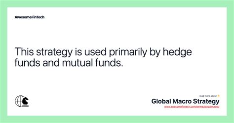 Global Macro Strategy AwesomeFinTech Blog