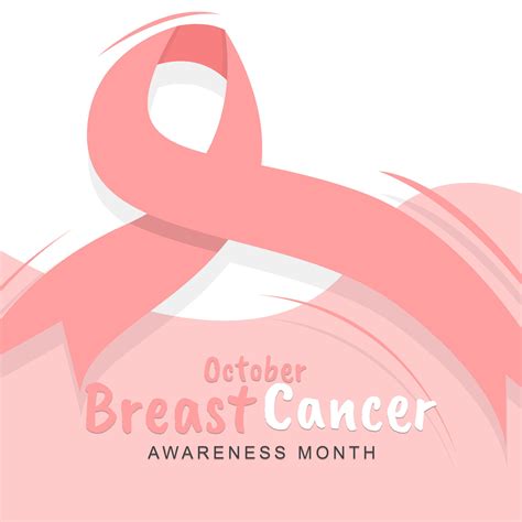 Breast Cancer Awareness Month Is Celebrated In October Greeting Poster