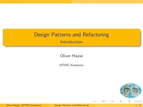 Pdf Design Patterns And Refactoring Introduction · Design Patterns