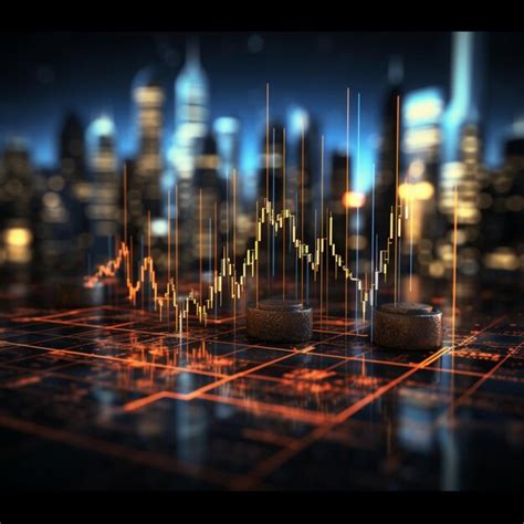 Premium Ai Image Business Decisions Informed By Candlestick Graph