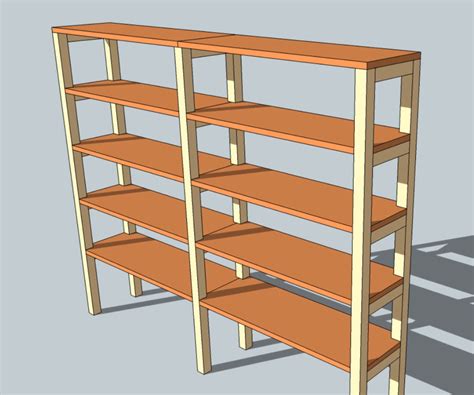 Diy Shelving Unit 9 Steps With Pictures