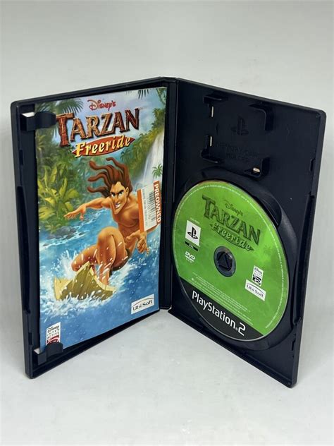 Disneys Tarzan Freeride Sony PlayStation 2 PS2 Game With Manual Free