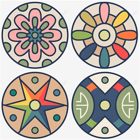 한국 전통 문양 화려한 스타일 전통문양 일러스트 무늬 장식 한국어 Png 일러스트 및 벡터 에 대한 무료 다운로드 Pngtree