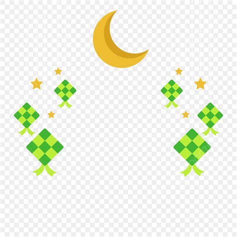 Ketupat Eid Vector PNG Images Eid Mubarak Indonesian Ketupat With