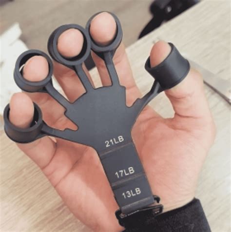 Ripley Ejercitador De Dedos Y Antebrazos Finguer Grip Black Fuerza