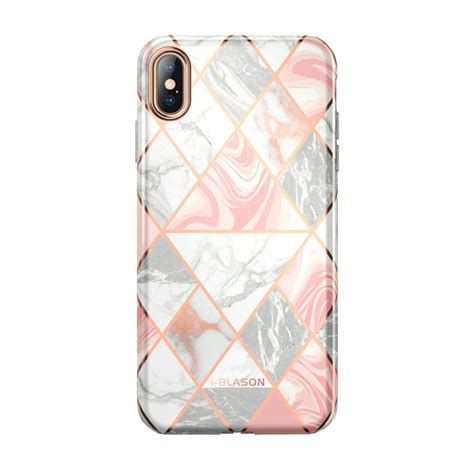 Iphone Xs Max Cosmo Lite Case Marble Pink I Blason