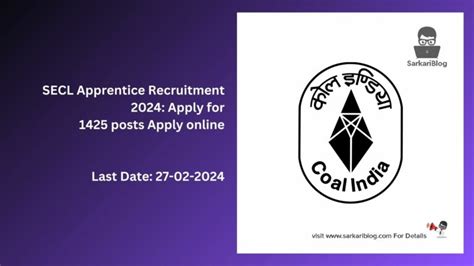 Secl Apprentice Recruitment 2024