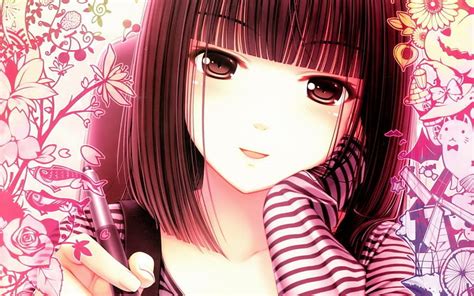 Sexy Manga Girl Face Telegraph