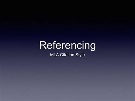 Referencing Checklist Ppt