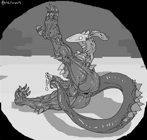 Rule 34 Anus Balls Big Penis Bone Claws Cryptid Genitals Glistening
