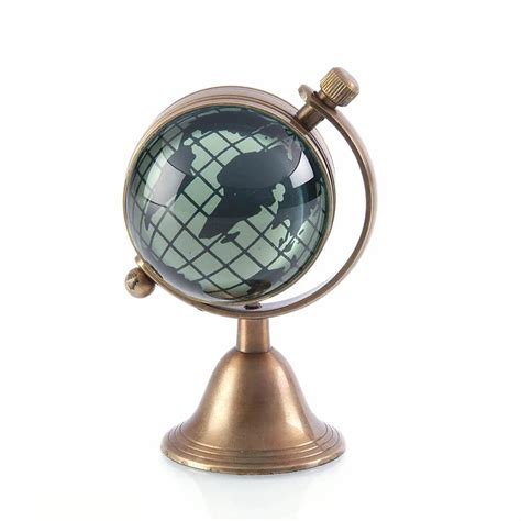 Tora Creations Analog Antique Brass Table Clock For Corporate Ting
