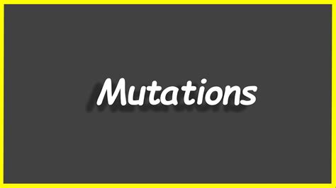 Python Problems 17 Mutations Youtube