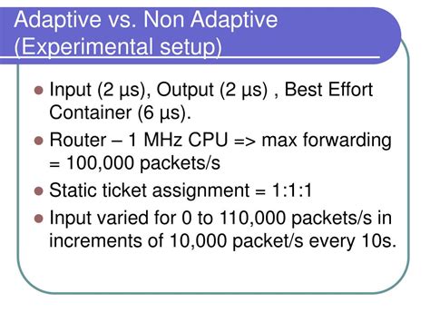 PPT Adaptive CPU Allocation For Software Based Router Systems PowerPoint Presentation ID
