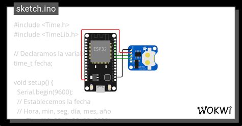 Ds1307 Wokwi Esp32 Stm32 Arduino Simulator