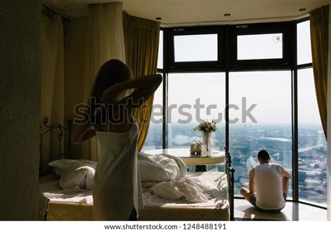 Man Woman Window Stock Photo 1248488191 Shutterstock Man Woman Window Stock Photo 1248488191 Shutterstock