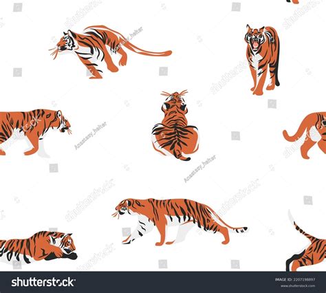 Hand Drawn Vector Abstract Stock Modern Stock Vector Royalty Free
